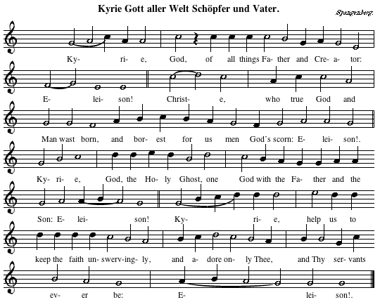 HYMNOGLYPT: The Kyrie for Eastertide