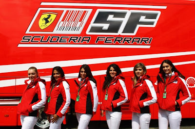 Promotoras del automovilismo y motociclismo: Promotoras de la marca Ferrari