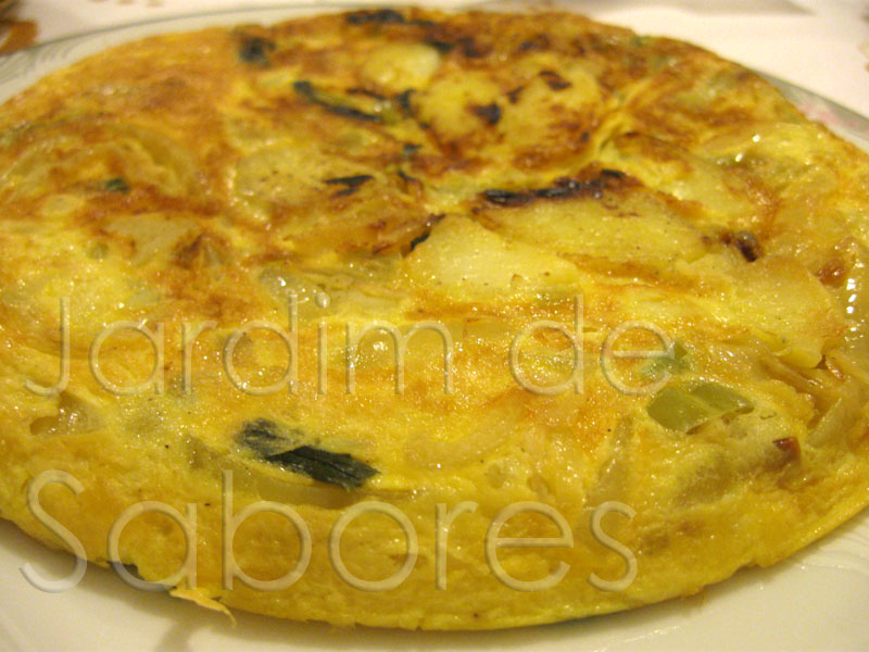 Jardim de Sabores: Tortilha de Batata Light