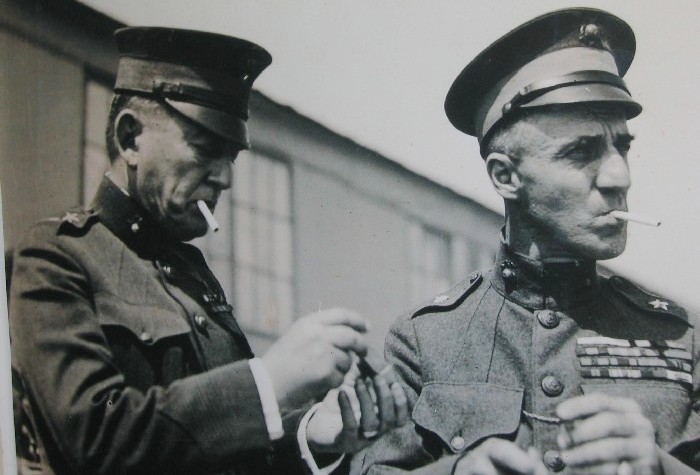 Vintage Engineer Boots: TODAY'S MOTO PHOTO - MAJOR GENERAL JOHN A. LEJEUNE