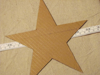 Inspiring Creativeness: Painted Star Tutortial