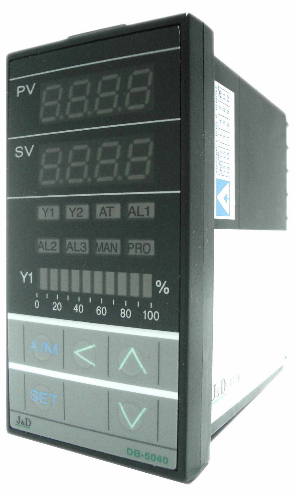 | เครื่องมือวัดและระบบควบคุม |: DB-5040 Digital Controller - Showcase
