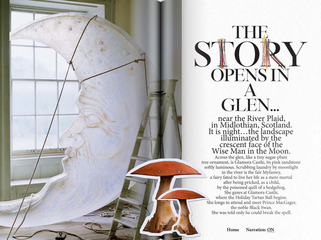 DARK DUST+ +: Tim Walker shot "A Tartan Tale" for MAC and I helped Andy ...