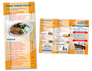 Food Brochures: Kebab Menu Brochure