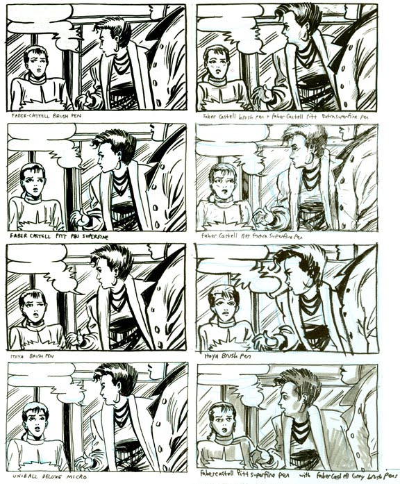 Jeffrey Brown Comics: Drawing On Comics Week Three