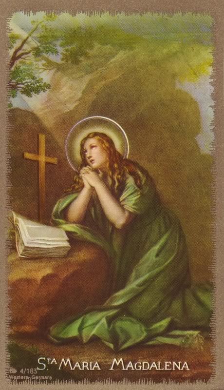 Clare's Catholic Clutter: Saint of the Day - St. Mary Magdalene