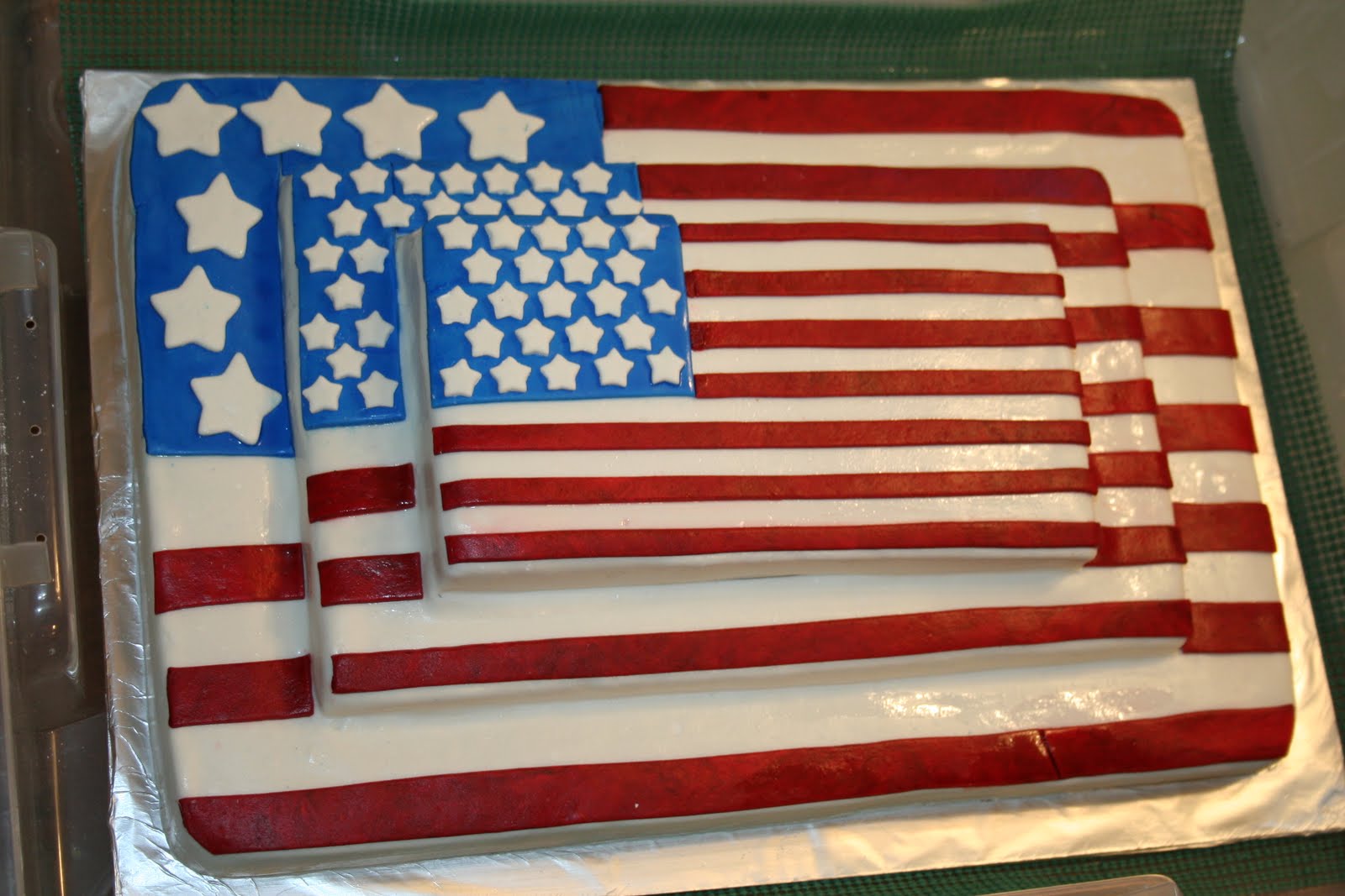 Kakie's Cakes: July 5th Birthday Cake