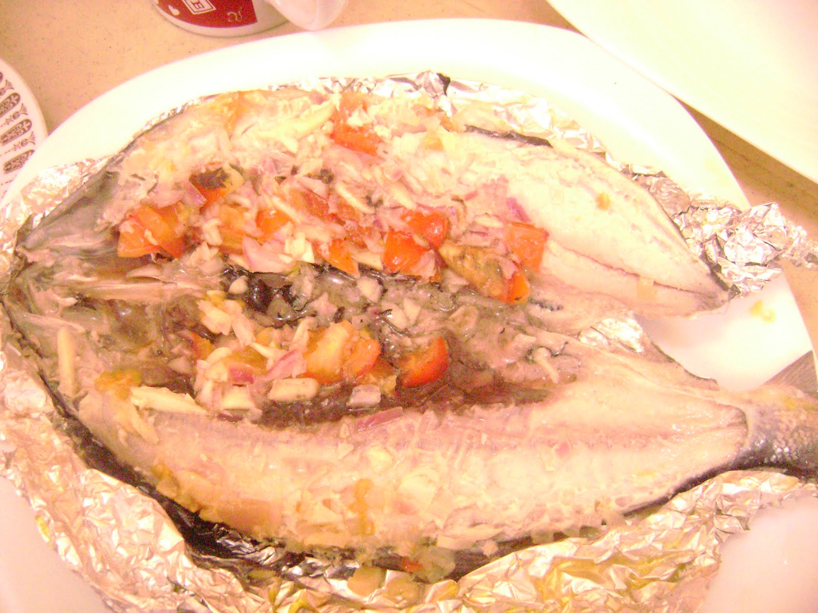 my home cooking and everything i can think of...: grilled milkfish