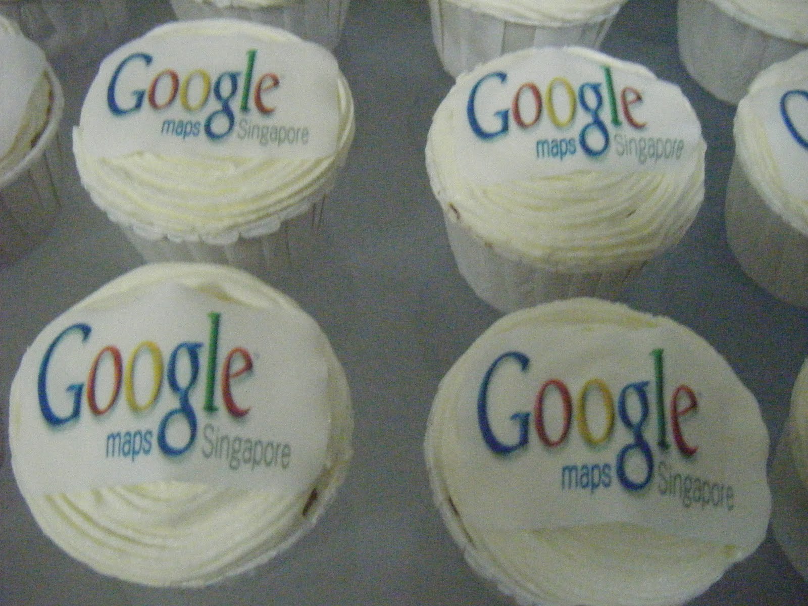 ~~~Ecupcakes~~~: Corporate logo Google Cupcakes
