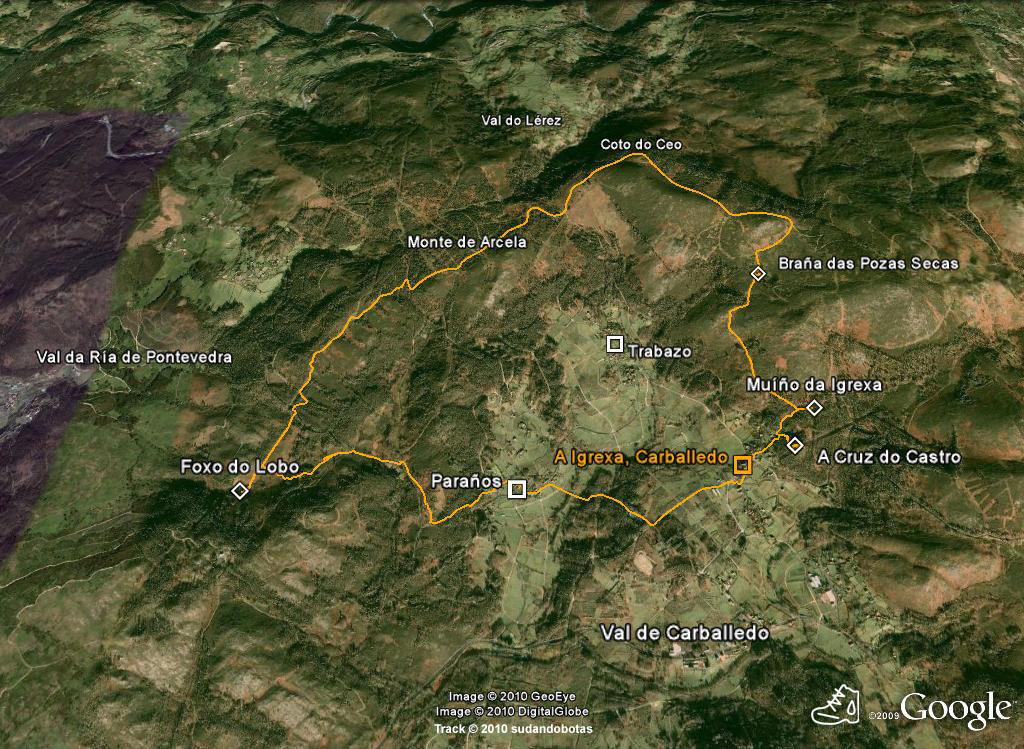 SUDANDO BOTAS: PR-G S6 Roteiro dos Tres Vales
