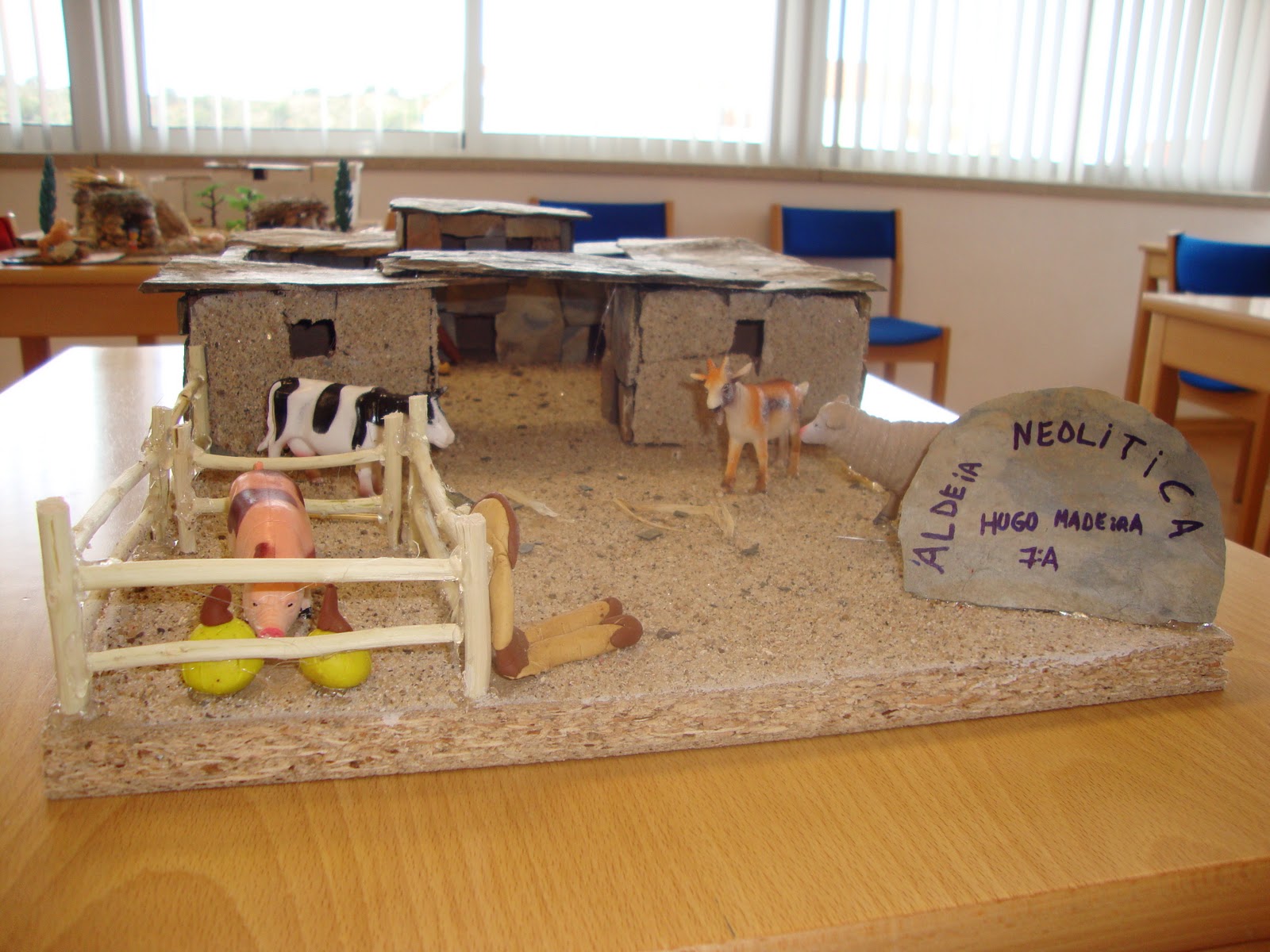 Biblioteca Escolar: Aldeias neolíticas