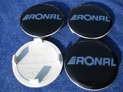 Ronal Wheel Accessories On Ebay: Ronal modern wheels center caps in black