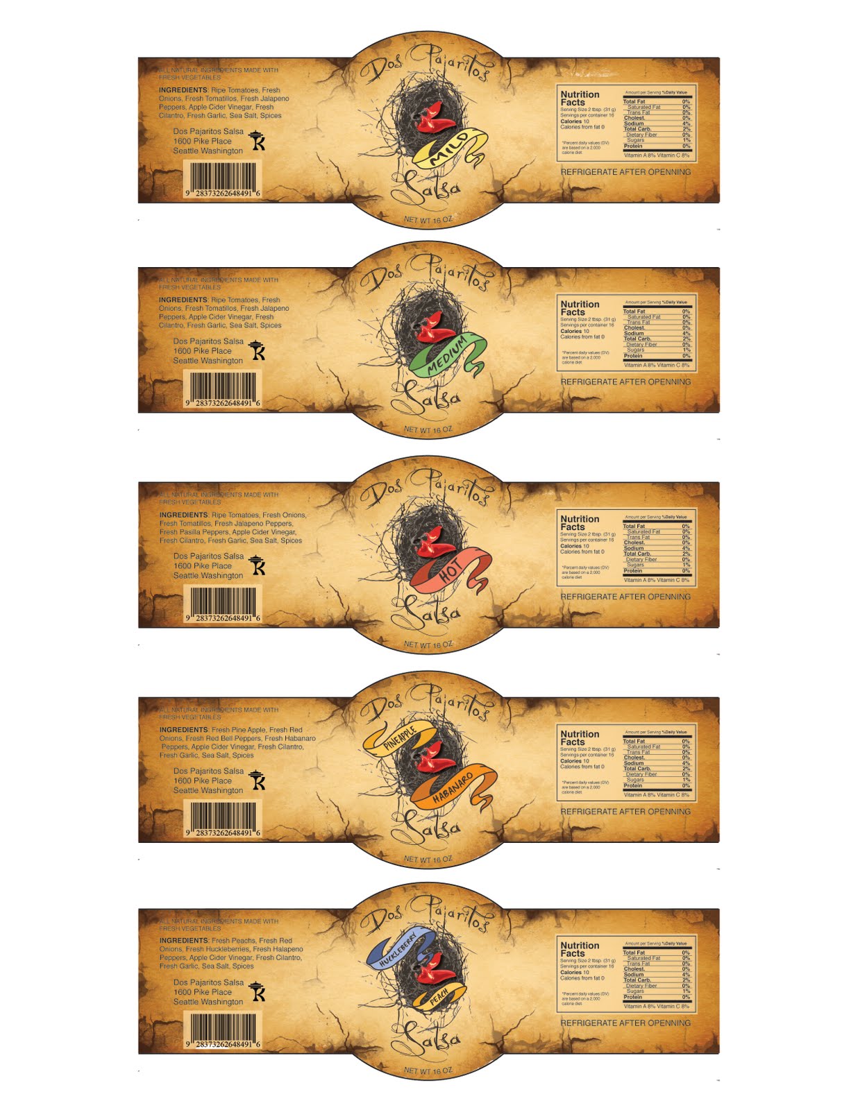 Amy Jean Miller: Salsa Packaging!