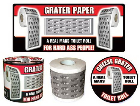 wowboom: กระดาษชำระ สำหรับ คนขี้เหนียว ( Grater Toilet Paper )