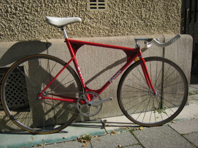 Fixed Gear Blog: Vyacheslav Yekimov's Rossin Pursuit Pista 1988