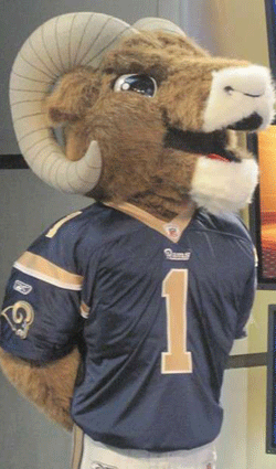 St. Louis Rams Blog: New Rams Mascot Named Rampage