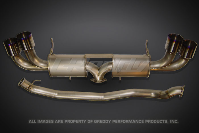 Greddy 10122605 Dual Racing Titanium Exhaust GT-R 09+ - Concept Z ...