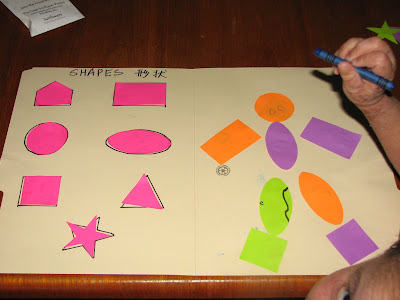 Cool School at Home: Shapes Lapbook