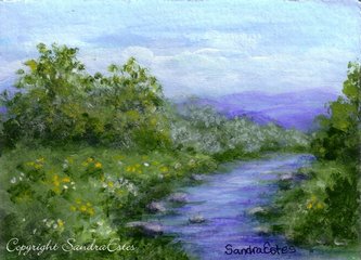 Paintings by Sandra Estes: My Reflections of Grace: Original Painting ...