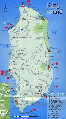 samtingbilongmi: Rediscovering Tasmania - King Island ship wrecks