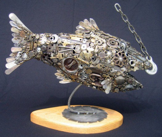 Reyazd Nepenthes Team: Most Creative Junk Metals Sculpture Art Work