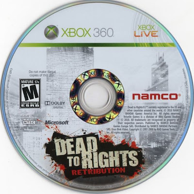 xbox 360 covers: dead to rights retribution