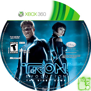 xbox 360 covers: Tron Evolution