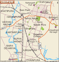 ALL About JAIPUR only: Jaipur Map