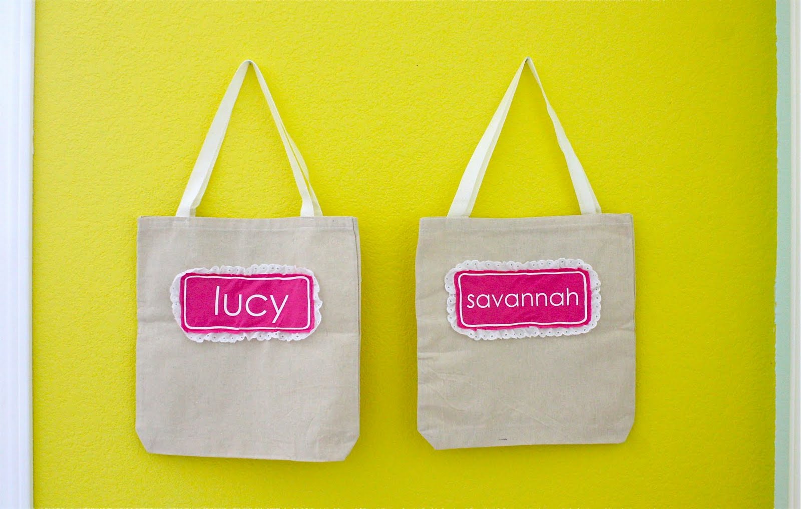 Simple Book Bags - Tutorial - MADE EVERYDAY