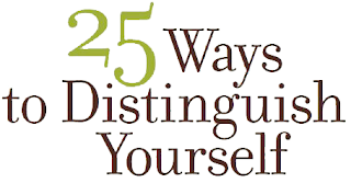 25 Ways to Distinguish Yourself | LOCALLY MADE