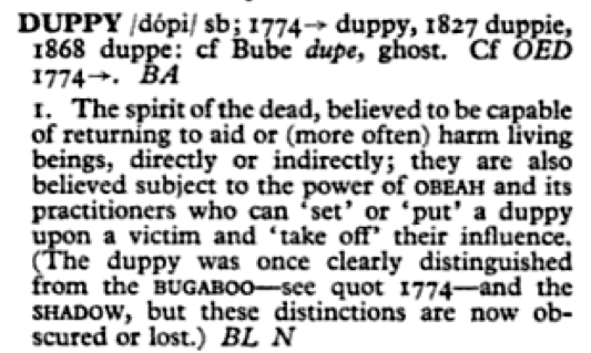 OVER & OVER(SETTER): Le duppy et le draugr, des fantômes (jamaïcain et ...