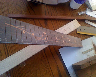 Making a Guitar: Cutting the Fret Slots
