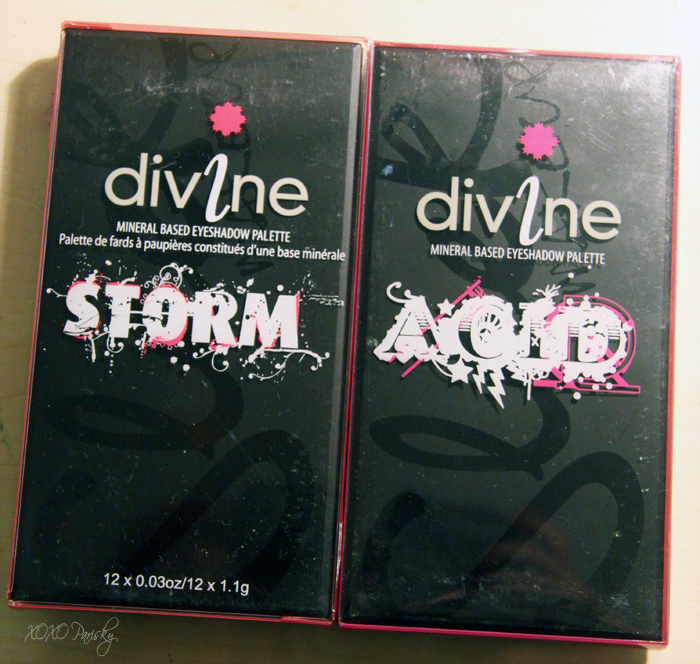 XOXO Parisky: Review and Swatches: Sleek Makeup Storm and Acid I-Divine ...