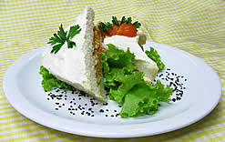 Receitas: Lanche light de kani com ricota