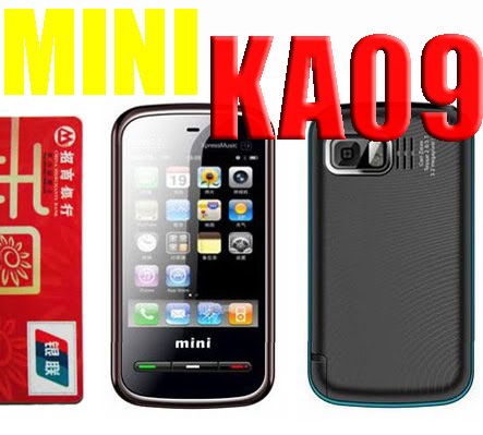 Descripción de Celulares: MINI Dual Sim Mp4 CELL PDA PHONE AT&T