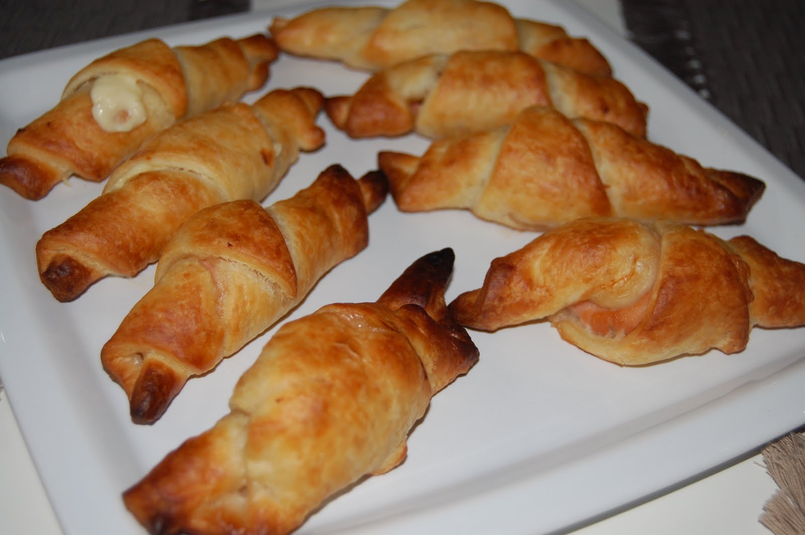 La cuoca e la maldestra mandestra: Cornetti Salati Ripieni