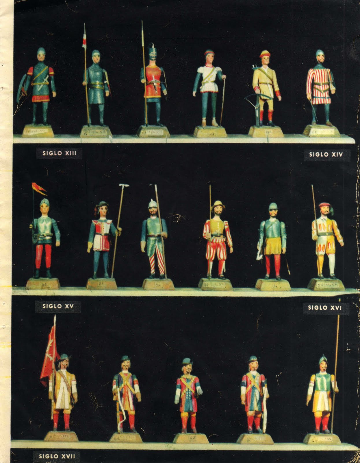 dir y dor: TELLO.Soldados de madera españoles.Spanish toy soldiers.