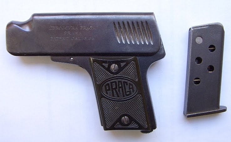 Pistola Praga Mod. 21 | Armas de Fuego