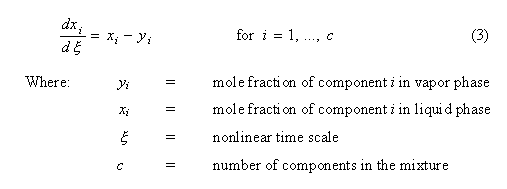 Residue Curve Maps useful applications (Residue curve map for a ternary ...