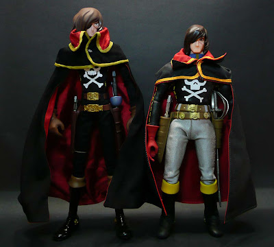 toyhaven: Medicom RAH Captain Harlock - seeing double