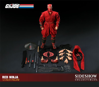toyhaven: Sideshow Collectibles Red Ninja 12-inch Figure Preview