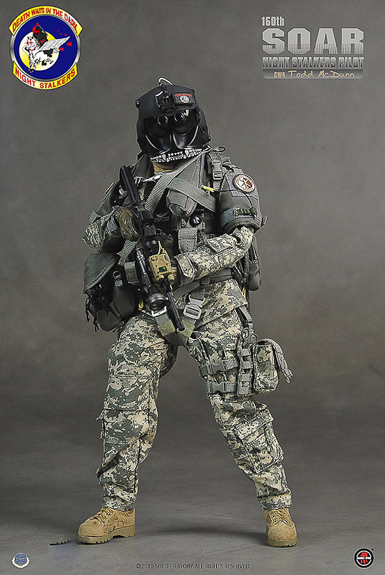 toyhaven: Soldier Story 160th SOAR "Nightstalkers" Pilot Todd McDunn PREVIEW