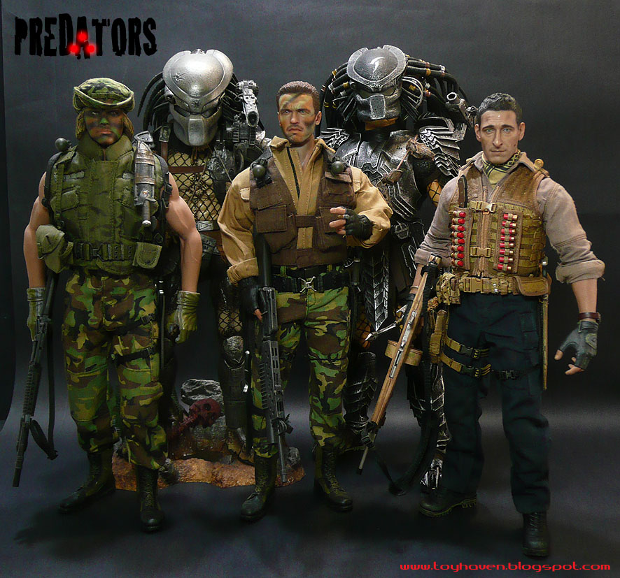 toyhaven: Party of Five (2 Preds + 3 Humans)