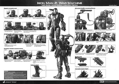 toyhaven: Hot Toys War Machine Collectible Figure REVIEW 1
