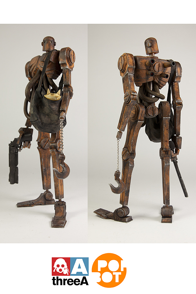 toyhaven: IN now @ TFH: threeA Popbot and Badbot