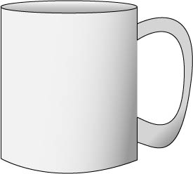 Digital Drawing - David Balmforth: Mug - Daily Drawing - Sept 28th