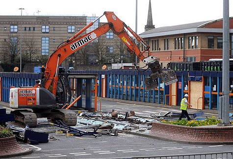 Demolish and Dismantle: Armac begins Wolverhampton bus station demolition