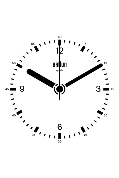 The North Elevation Braun Clock By Dieter Rams Dietrich Lubs