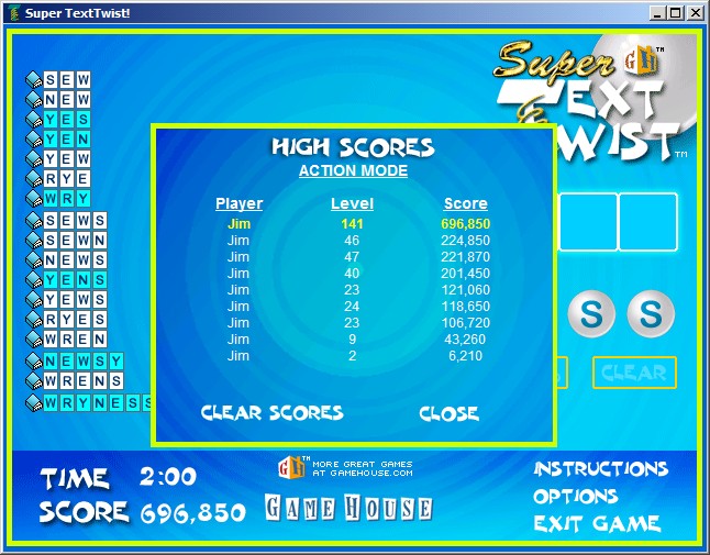 More in Sanity: My high-scores are Better than Yours