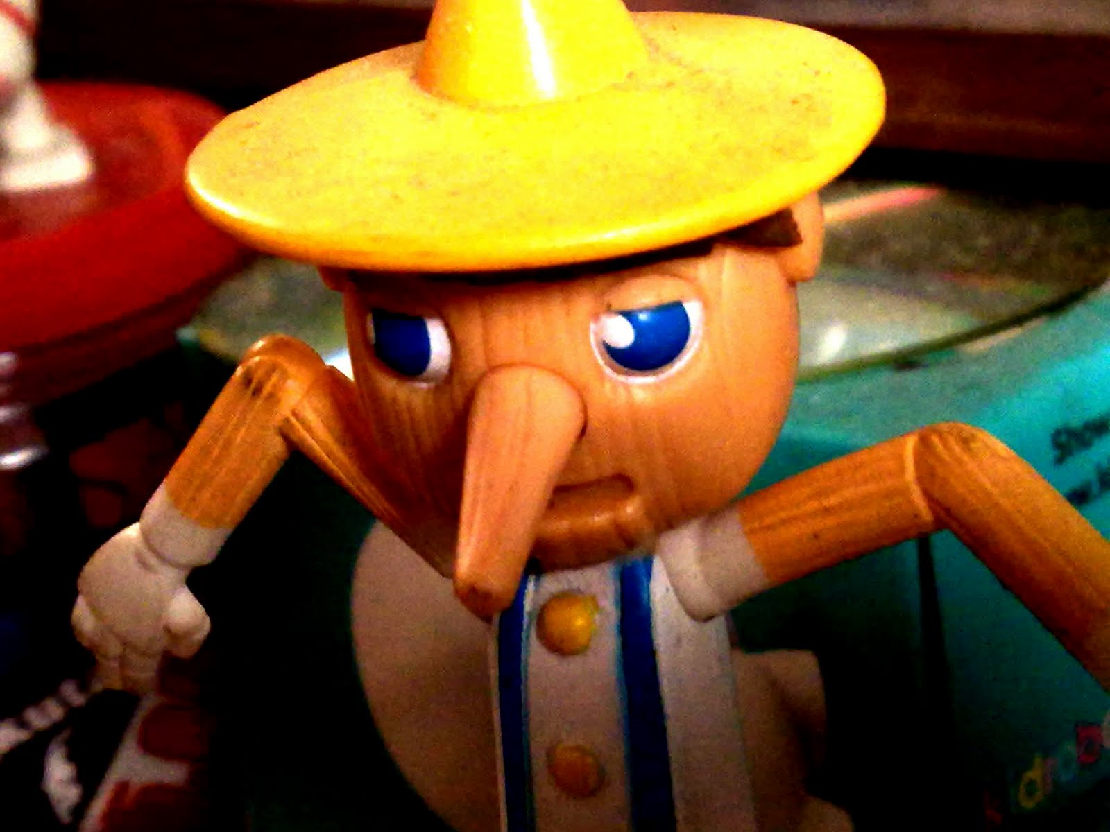 Serenity Snapshot: Pinochio the talking figure with long nose